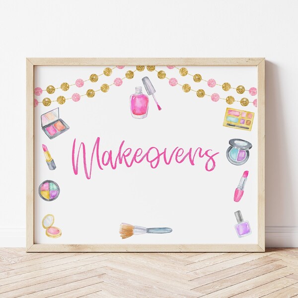Makeovers Sign - Etsy
