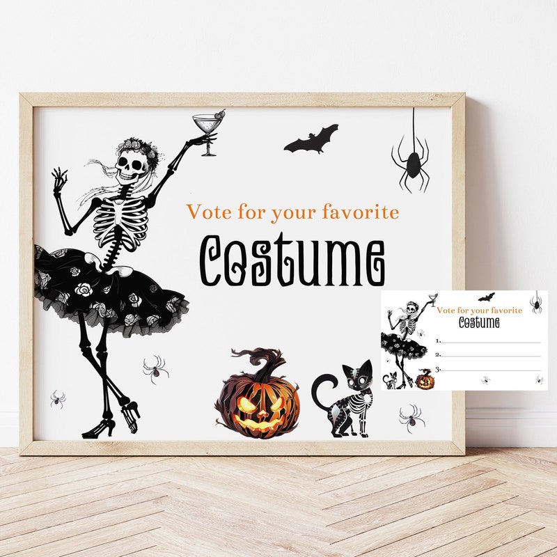 Halloween Ballot - Etsy