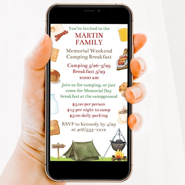 Camping Family - Etsy