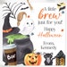Printable A Little Brew for All You Do Halloween Coffee Tag - Etsy