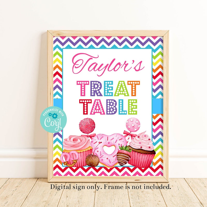 Candy Table Sign - Etsy