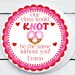 Our Class Would KNOT Be the Same Without You, Pretzel Valentines, Kids ...