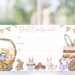 Editable Makeup Easter Gift Certificate Template Spring - Etsy