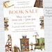 Editable Book Sale Flyer Template, Printable School Book Sale, Library ...