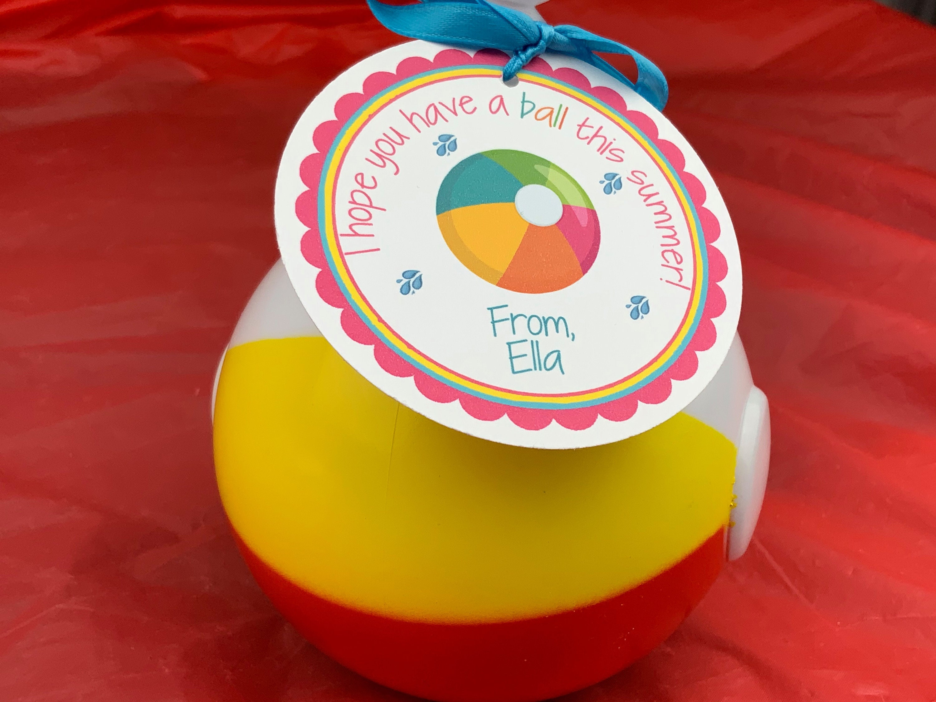 Printable Have a Ball Favor Tag Summer Tags School Tag End - Etsy Canada