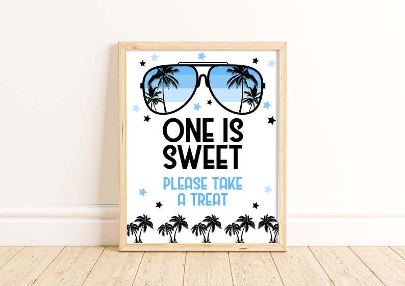Editable One Cool Dude Sign Milestone Sign 1st Birthday - Etsy