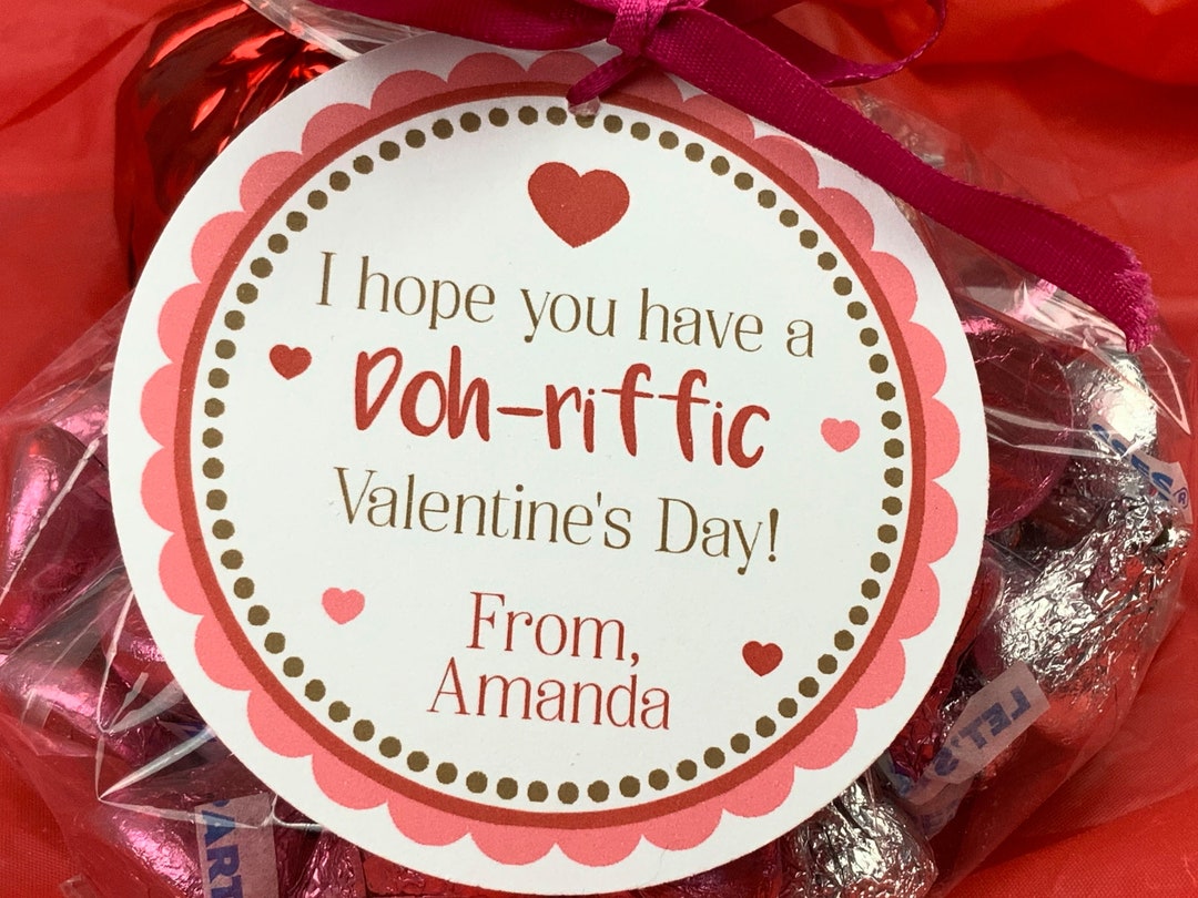 I Hope You Have a Doh-riffic Valentine's Day, Doh Valentines, Kids ...