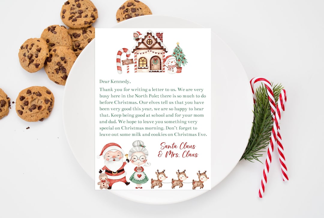 Letters From Mrs Claus Printable