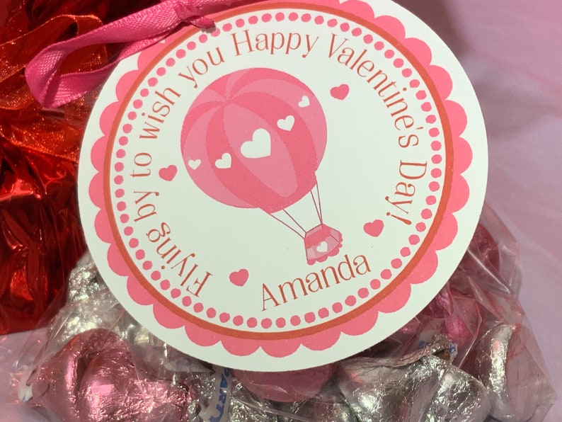 Printable Valentines Hot Air Balloon Valentines Class - Etsy