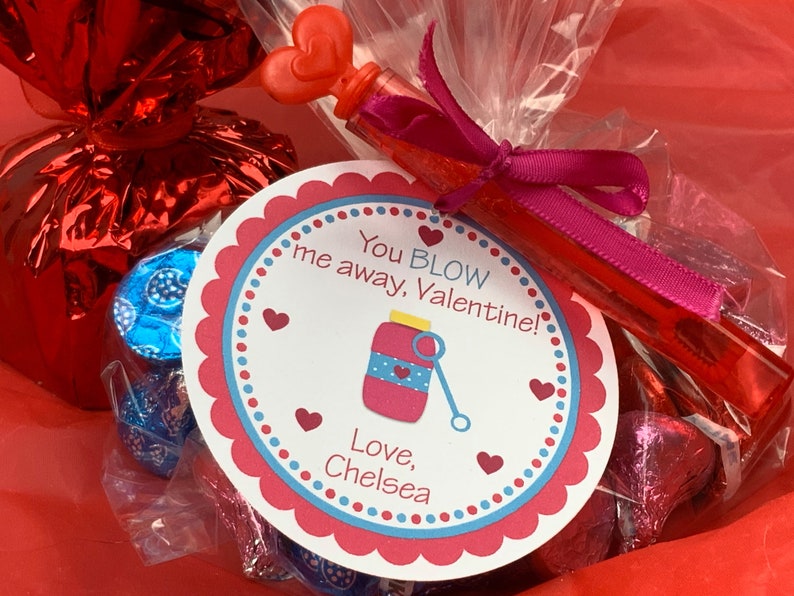 You Blow Me Away Valentine Tag Bubble Valentine Tag Bubble - Etsy
