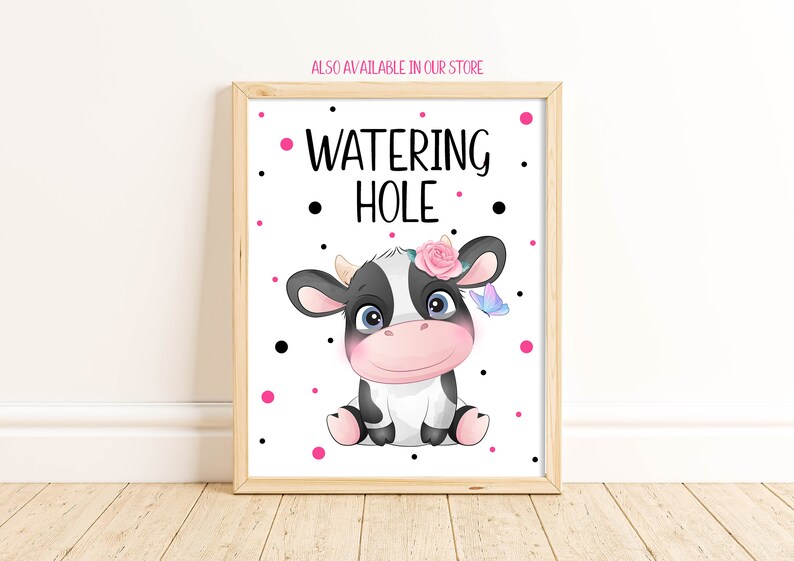 Editable Holy Cow Birthday Milestone Sign Template 1st - Etsy
