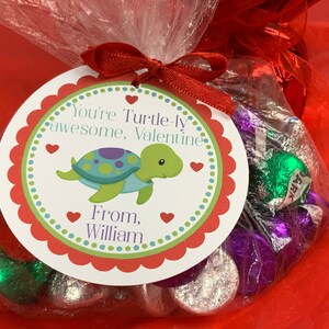 You're Turtle-ly Awesome Valentine, Turtle Valentine, Kids Valentines ...