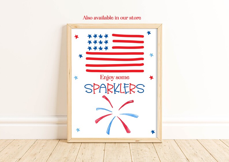 Hot Dogs and Hamburgers Sign 4th of July Party July 4th - Etsy
