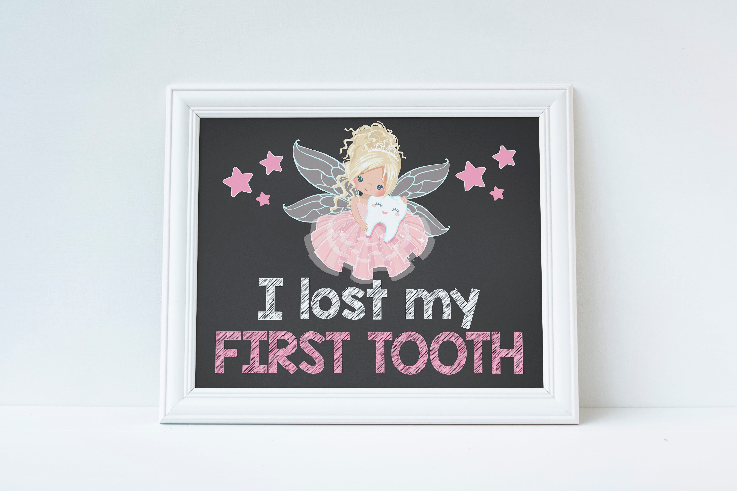 Tooth Fairy Tooth Fairy Sign I Lost My First Tooth Sign - Etsy
