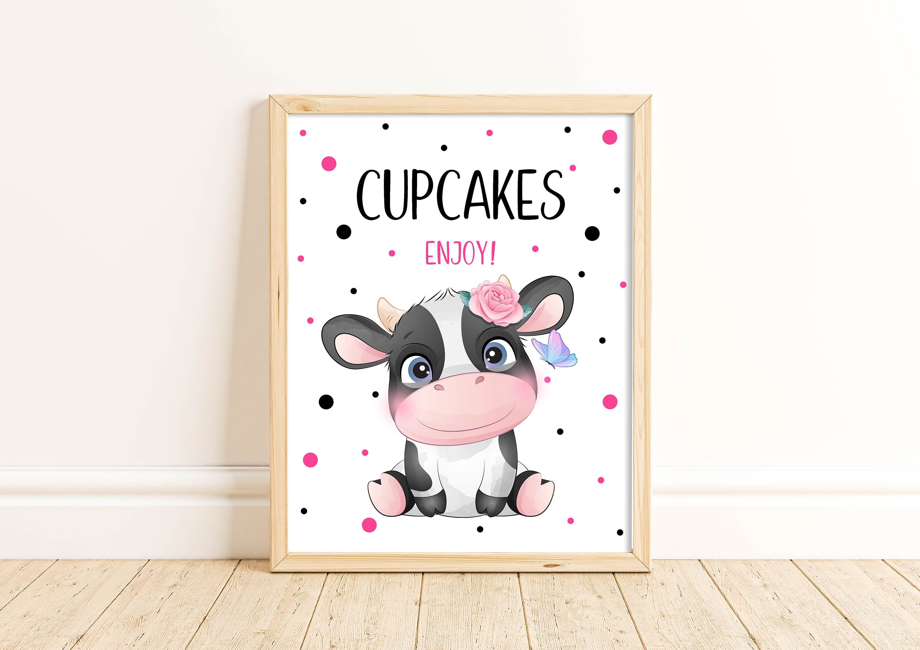 Editable Cow Candy Bar Wrapper Cow Birthday Party Favors | Etsy