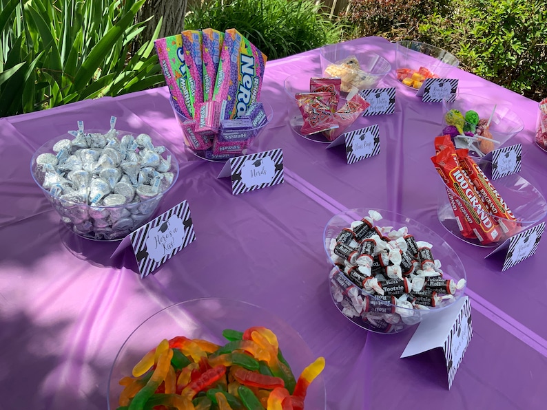 Graduation Candy Buffet Graduation Party Decorations - Etsy