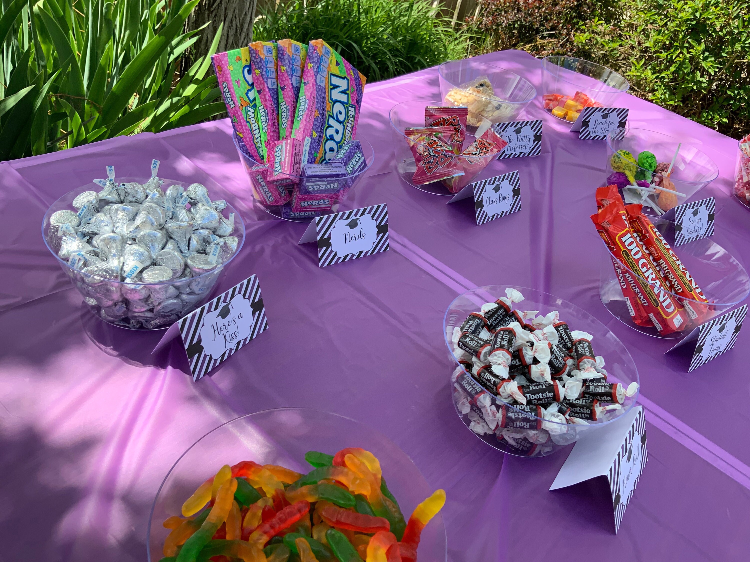 Graduation Candy Buffet Graduation Party Decorations | Etsy