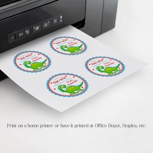 Editable Dinosaur Valentine, Printable Valentines, Have a Dino-mite ...