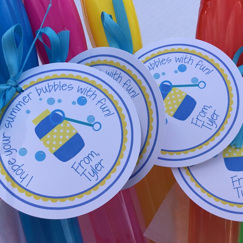 Bubbles Tag - Etsy
