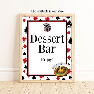 Las Vegas Sign Casino Party Casino Welcome Sign Poker - Etsy