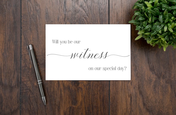 Witness Wedding