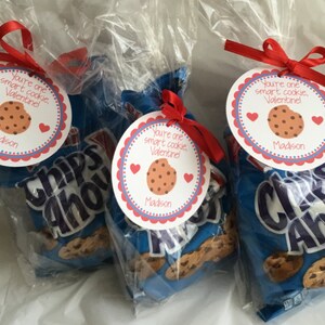 Editable Smart Cookie Tag, One Smart Cookie, Printable Valentines ...