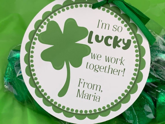 I'm so Lucky we work together, St Patrick's Day, St Pattys Day, St ...