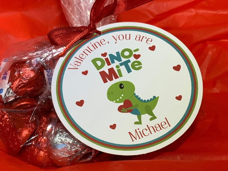 Dinosaur Valentine, Classroom Valentines, Valentines Day Tags, School ...