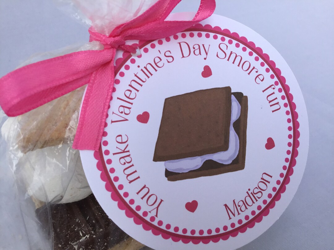Smore, Classroom Valentines, Kids Valentines, Smore Valentine Tag ...
