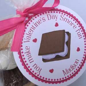 Smore, Classroom Valentines, Kids Valentines, Smore Valentine Tag ...