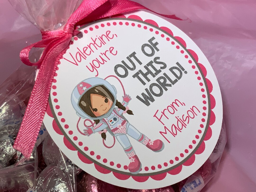Space Valentine, Kids Valentines, Girl Valentines, Valentines for ...