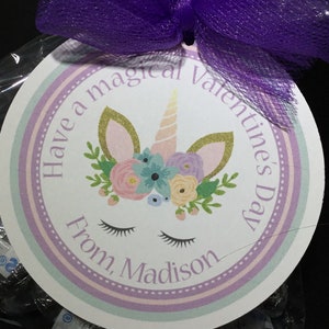 Unicorn, Valentine's Day, Unicorn Valentine, Unicorn Tag, Have a ...