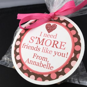 Smore Valentine Tag Classroom Valentines Kids Valentines - Etsy
