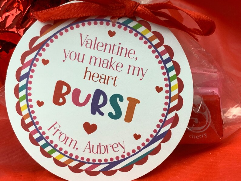 You Make My Heart Burst, Burst Valentine, Kids Valentine Cards ...