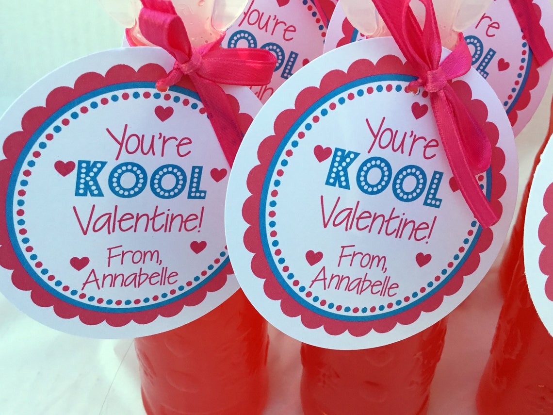 Kool Valentine You're Kool Valentine Non Candy - Etsy