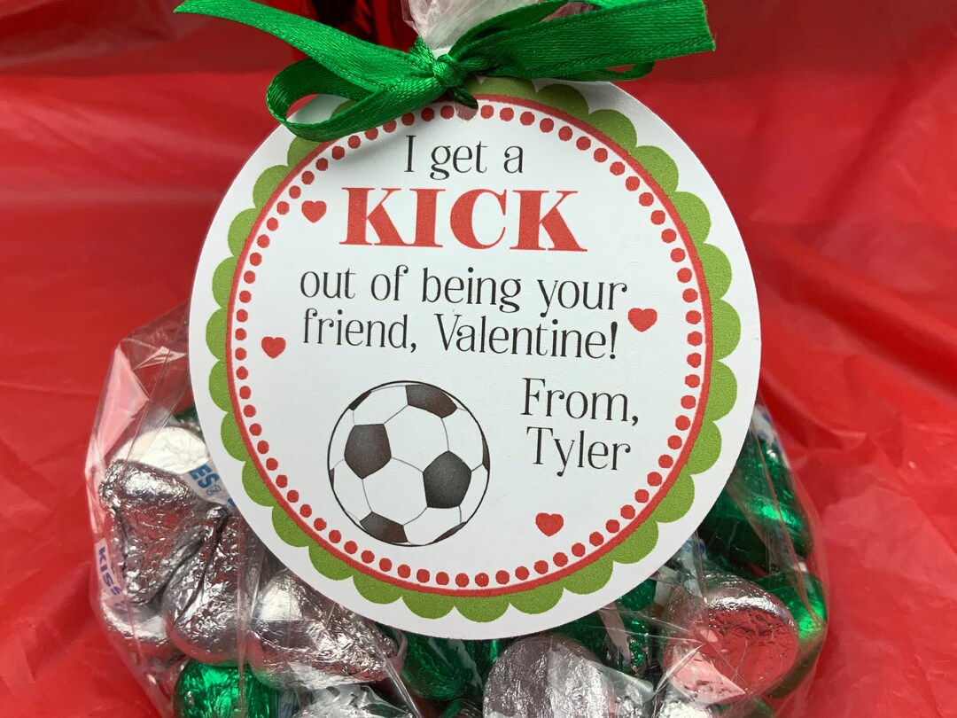 Soccer Valentines, I Get a Kick Out of Being Your Friend Valentine ...