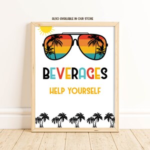 One Cool Dude Favor Sign Two Cool Birthday Party Sign 1st - Etsy