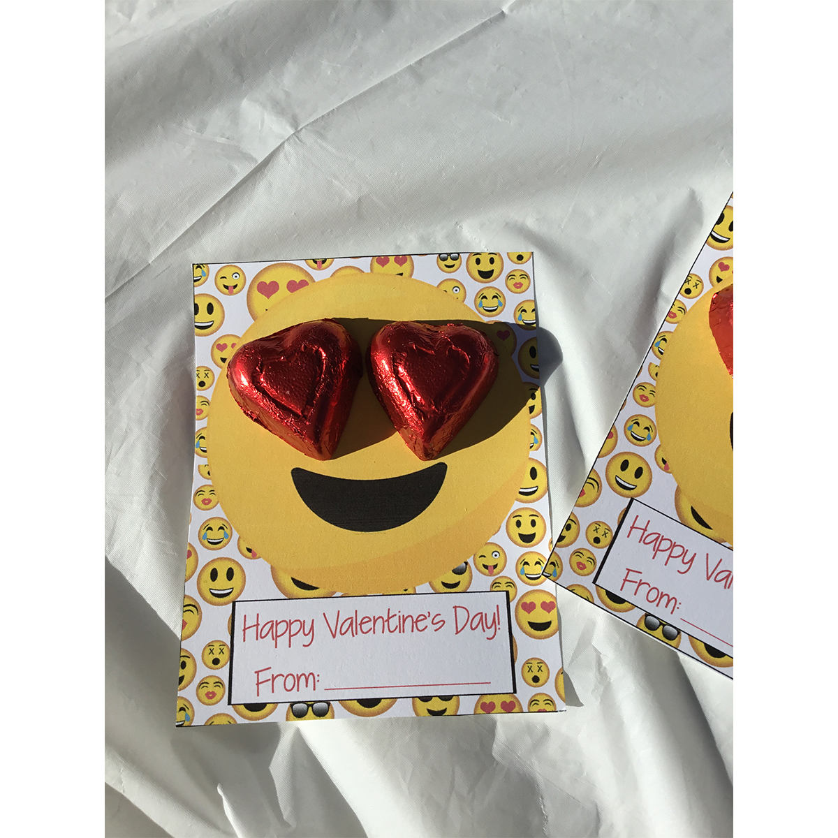 Emoji Valentine Emoji Valentine Printable Emoji Instant | Etsy