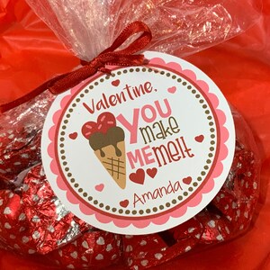 Printable Valentines Ice Cream Valentine You Make Me Melt - Etsy