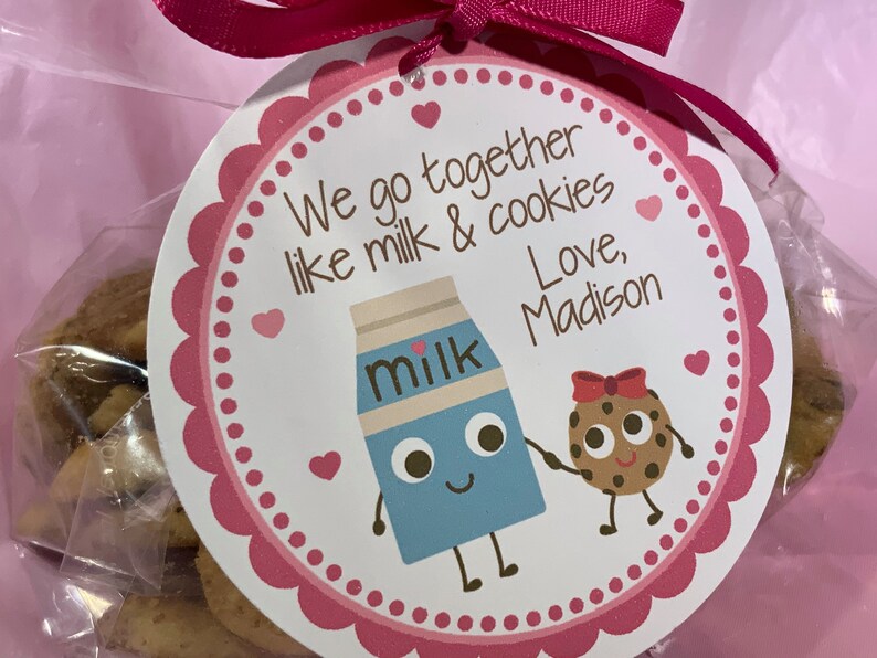 Editable We Go Together Like Milk and Cookies Printable - Etsy