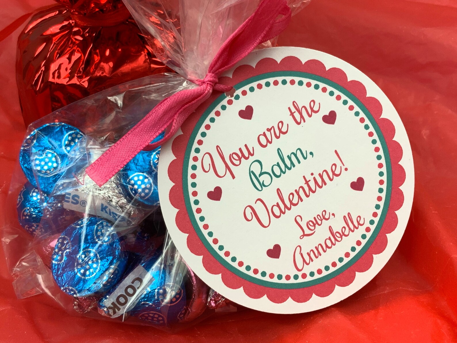You Are the Balm Lip Balm Valentine Valentine's Day - Etsy