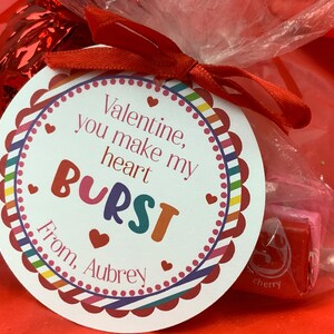 You Make My Heart Burst, Burst Valentine, Kids Valentine Cards ...