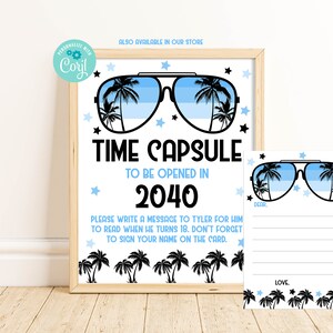 One Cool Dude Welcome Sign Template, 1st Birthday Party Decorations ...