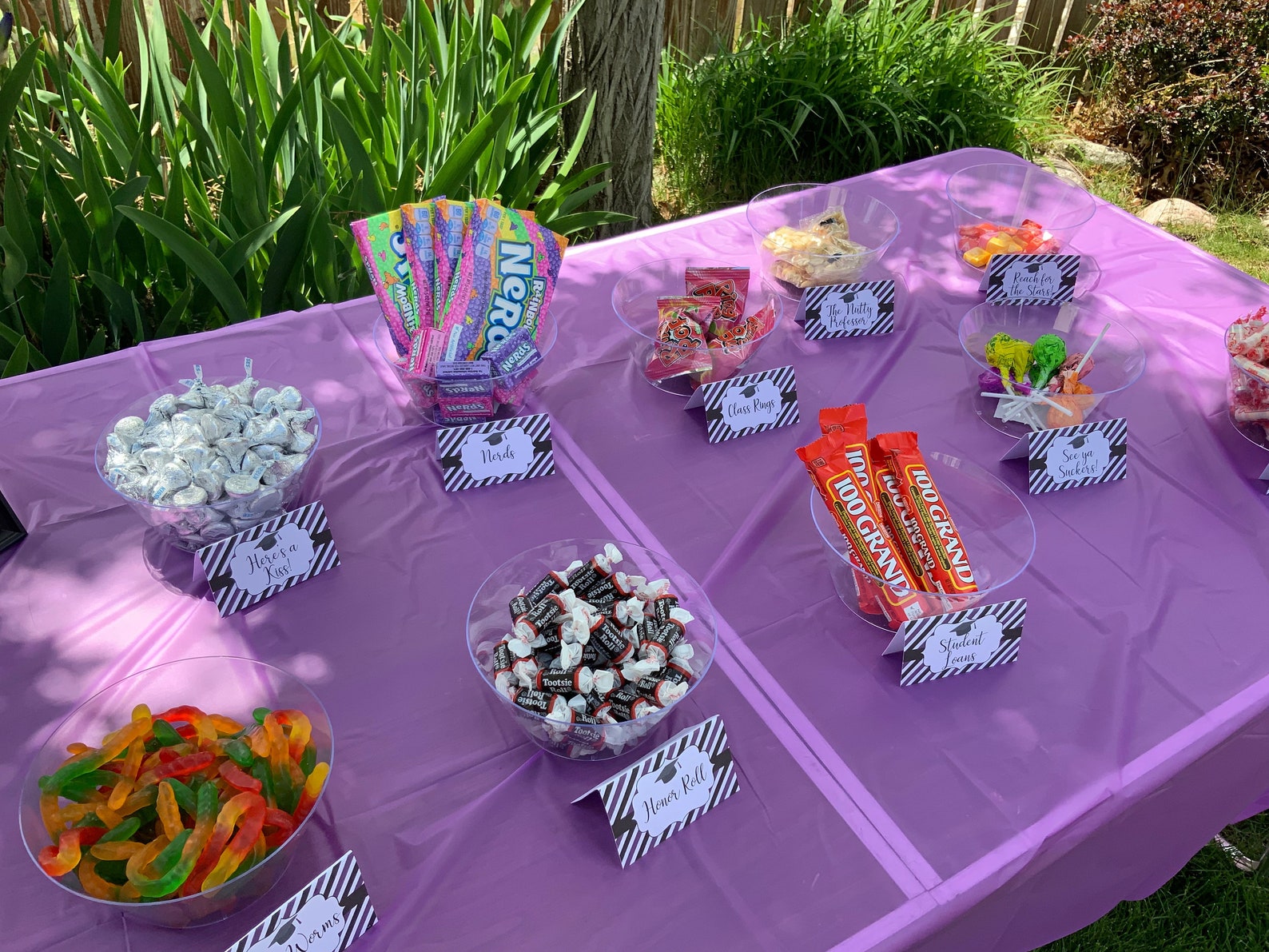 Graduation Candy Buffet Graduation Party Decorations | Etsy