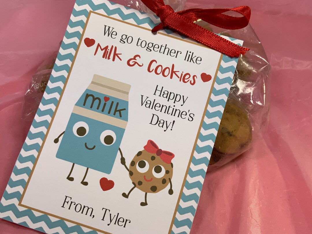 We Go Together Like Milk and Cookies Milk and Cookies - Etsy