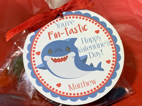 Baby Shark, Printable Valentines, Shark Valentine, You're Fintastic ...