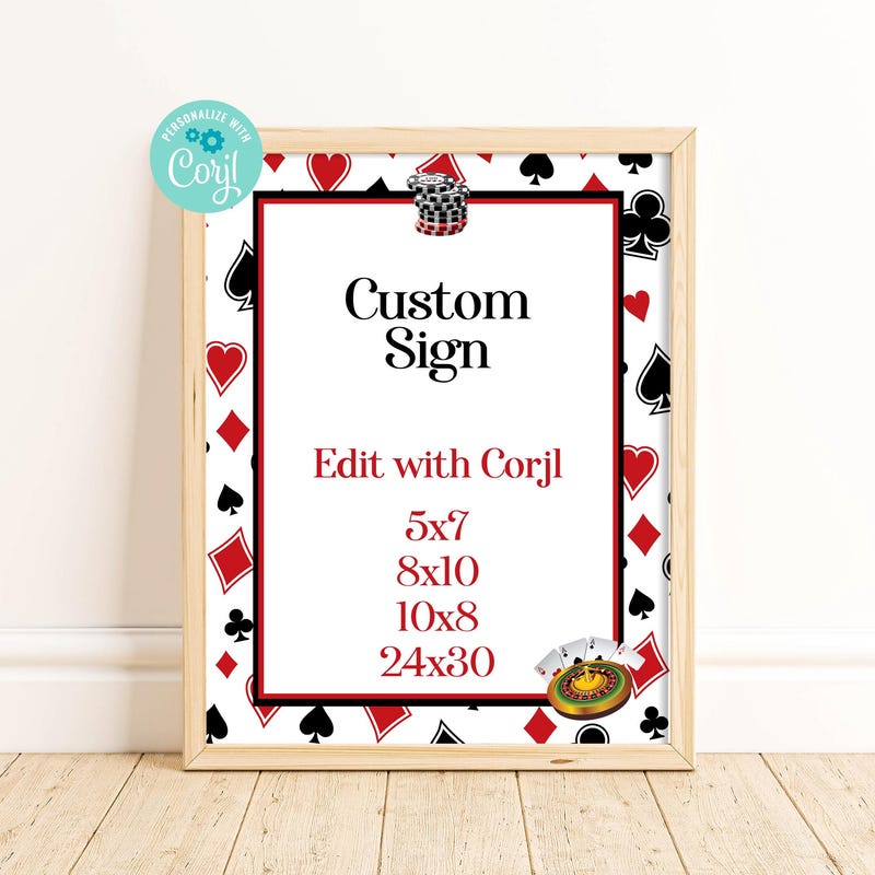 Casino Decorations - Etsy