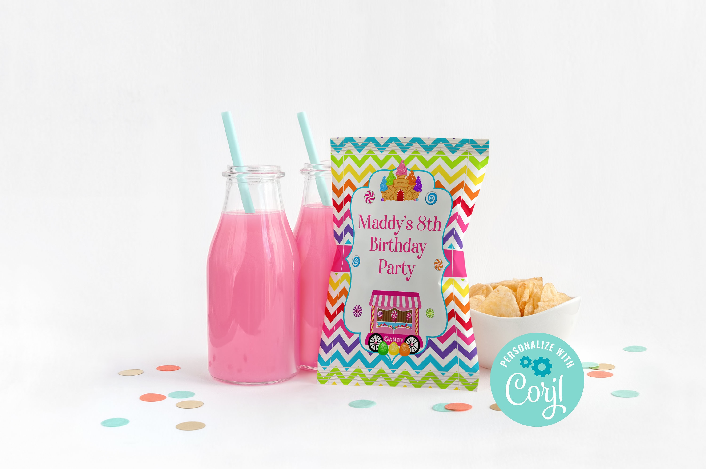 Food Table Sign Candy Birthday Party Sweets Party Candy | Etsy