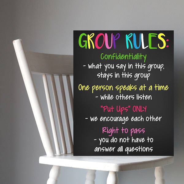 Class Rules - Etsy