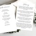 Editable Celebration of Life Program Template With Photo - Etsy